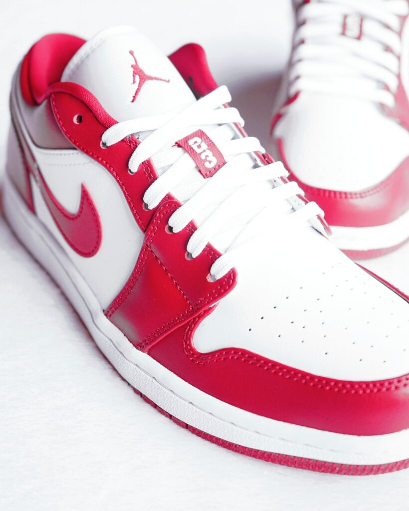 Air Jordan 1 Low Gym Red White - Boom Boom ID